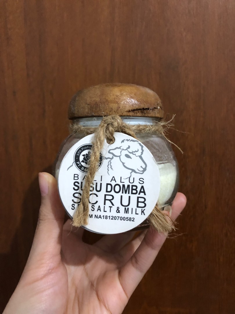 Scrub bali alus susu domba, Kesehatan & Kecantikan, Kulit, Sabun ...