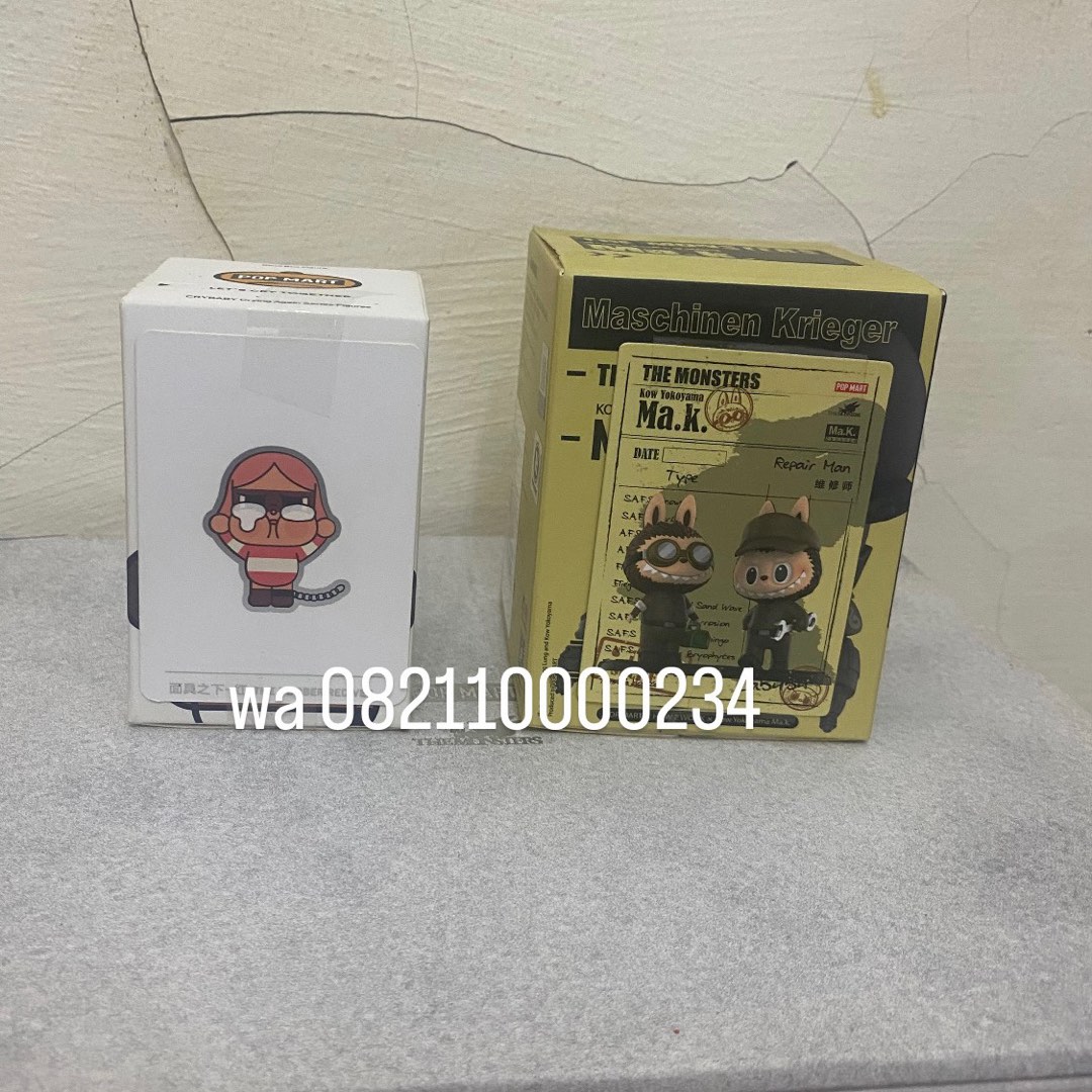 SECRET POP MART LABUBU M.AK FOIL SEALED, Toys & Collectibles, Mainan di ...