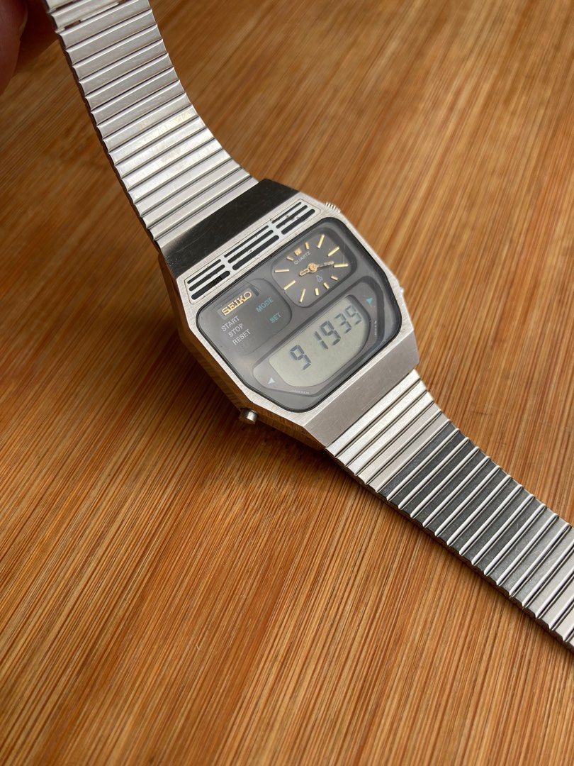 seiko anadigi retro ana-digi, Men's Fashion, Watches & Accessories ...
