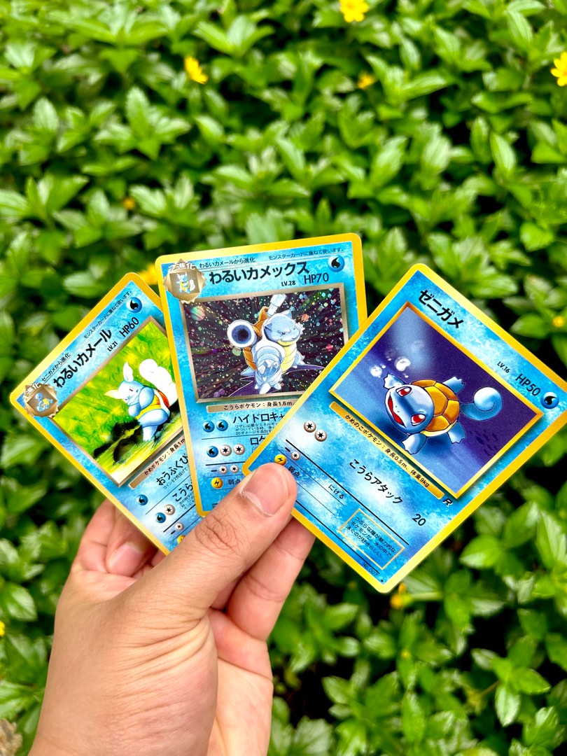 [Set] Dark Blastoise Team Rocket Rare Japanese TCG Pokemon Cards ...