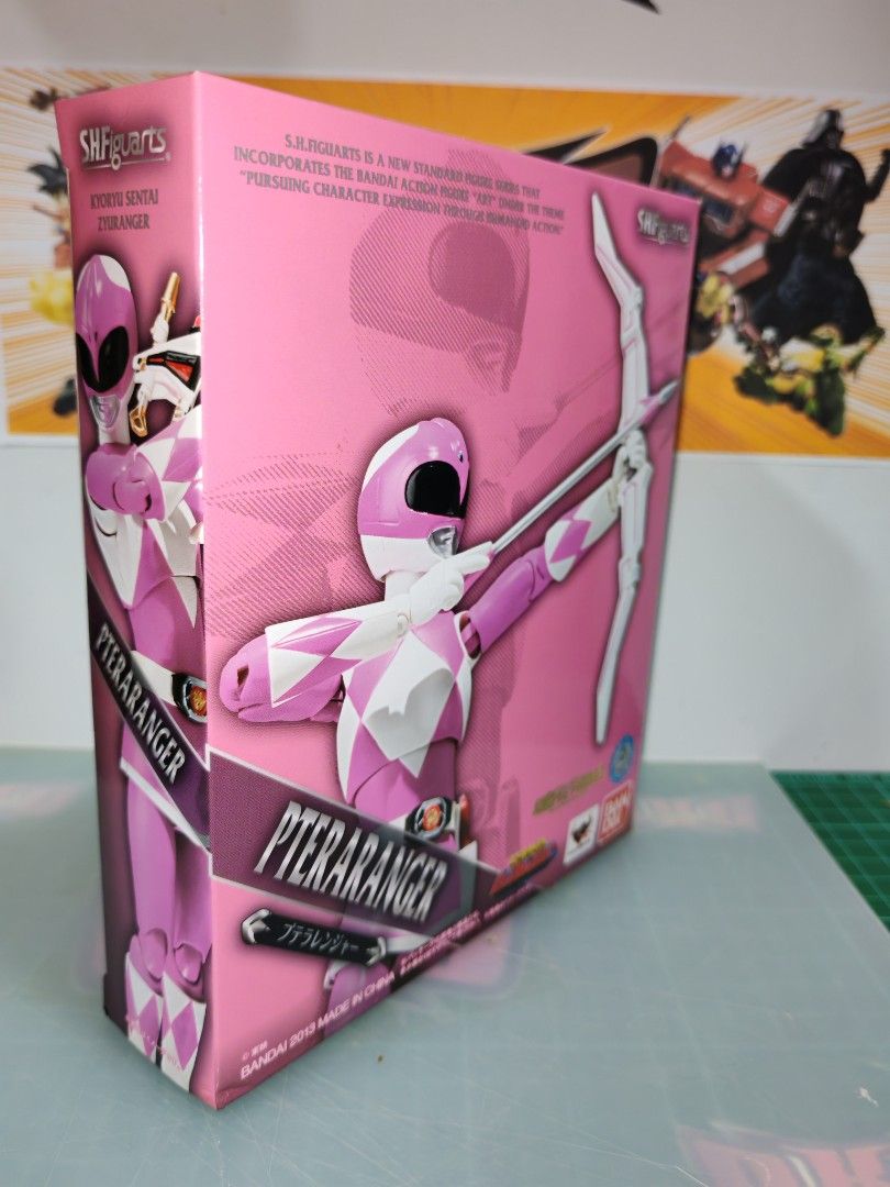 S.H.Figuarts SHF Pteraranger Zyuranger aka Pink Ranger, Hobbies & Toys ...