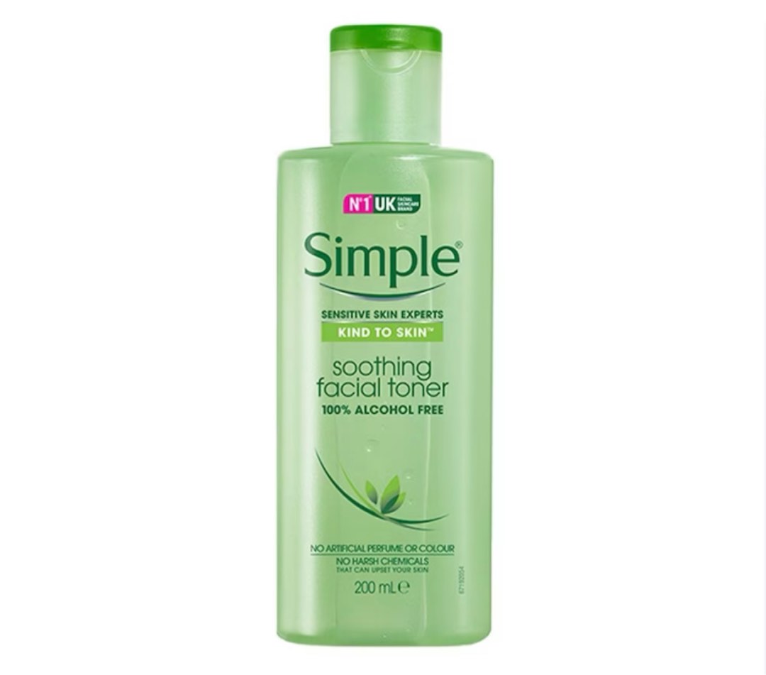 Simple toner, Beauty & Personal Care, Face, Face Care Products on Carousell