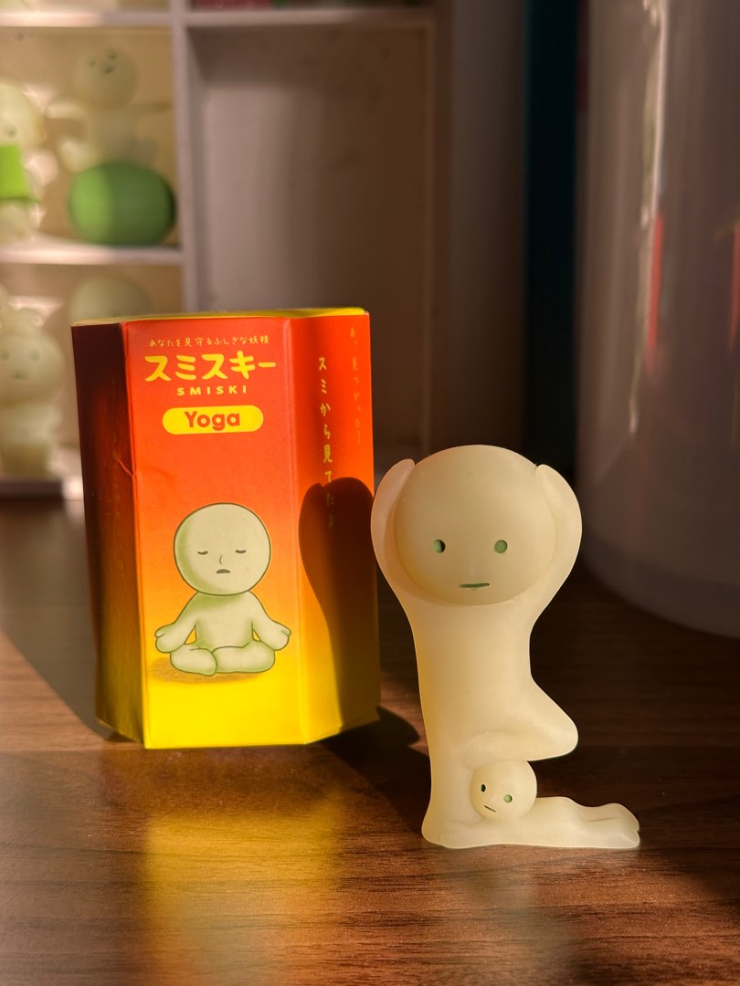 Smiski Yoga Series - Tree Pose, Hobbies & Toys, Toys & Games on Carousell