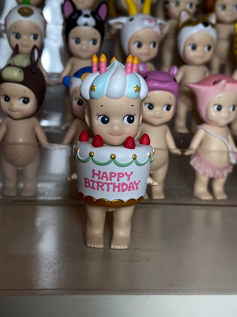 SONNY ANGEL BIRTHDAY CAKE, Hobbies & Toys, Toys & Games on Carousell