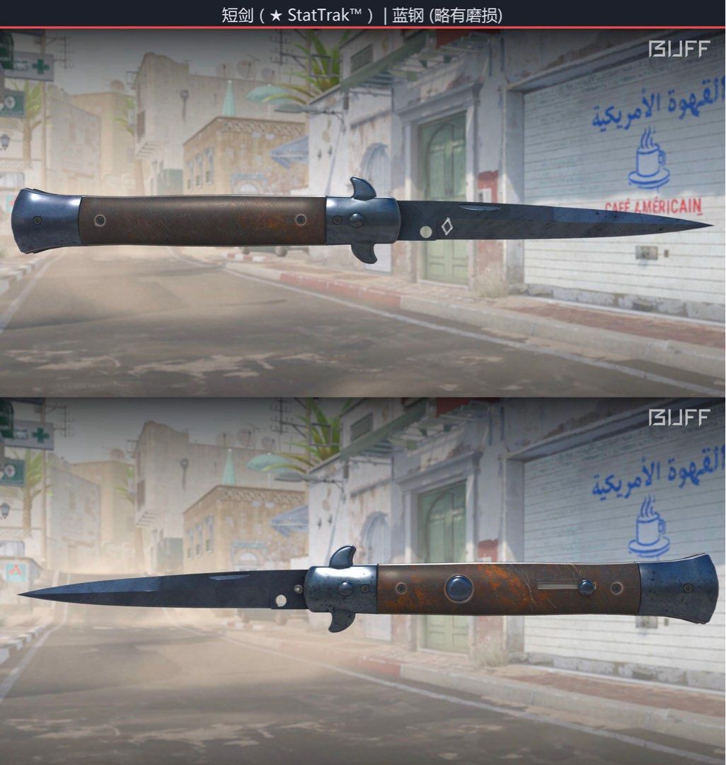 [BUFF PRICE] ST STILETTO KNIFE | BLUE STEEL MW | CS2 SKINS, Video ...