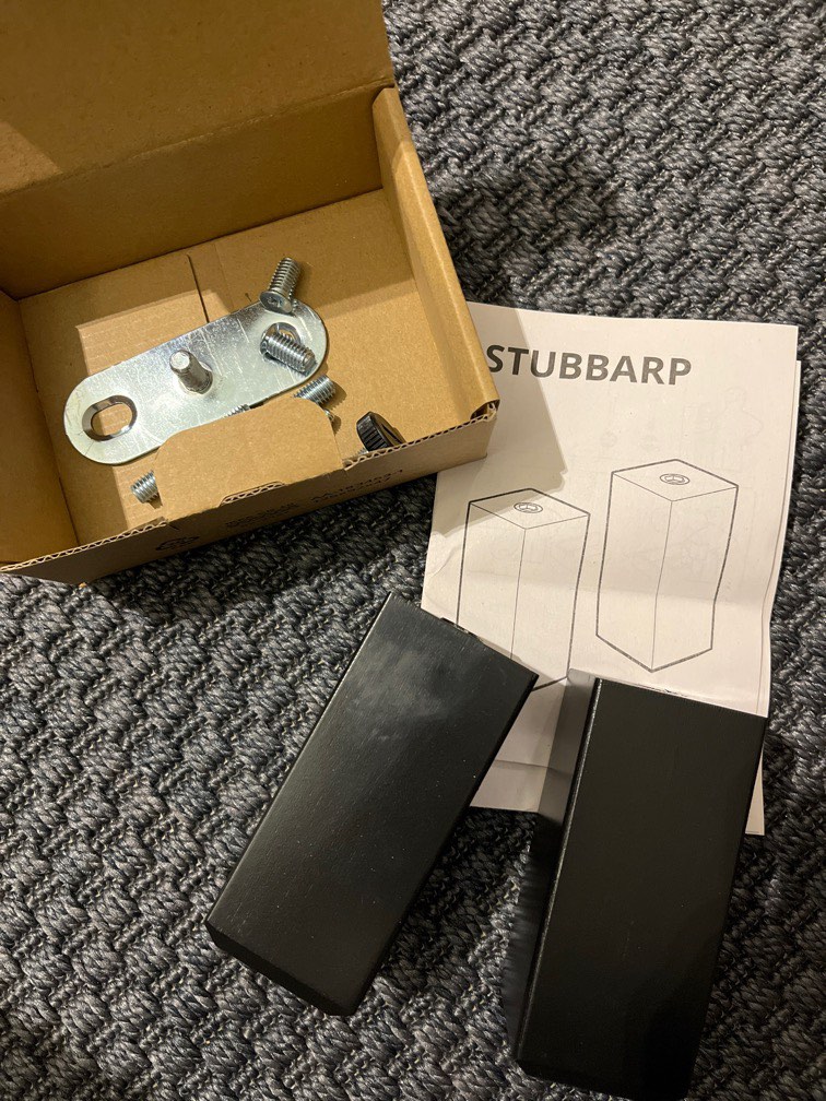 Stubbarp leg for besta cabinet, Furniture & Home Living, Furniture ...