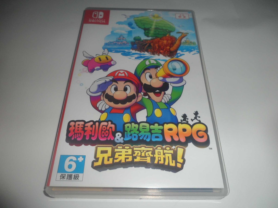 Switch NS 瑪利歐 & 路易吉 RPG 兄弟齊航 瑪莉歐 馬力歐 中文版 ( 台灣公司貨 ), 電玩遊戲相關, 電玩、電腦遊戲軟體, Nintendo 任天堂在旋轉拍賣