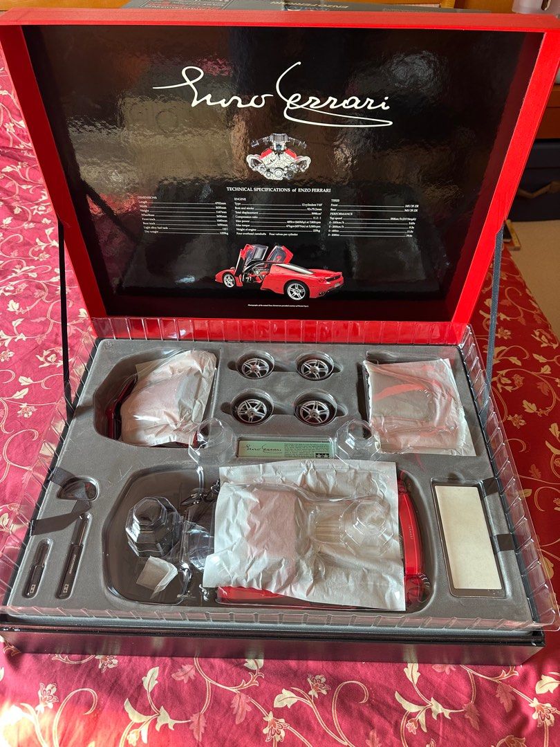 TAMIYA 23205 - ENZO FERRARI 1/12 SCALE COLLECTOR'S CLUB SPECIAL - SEMI ...