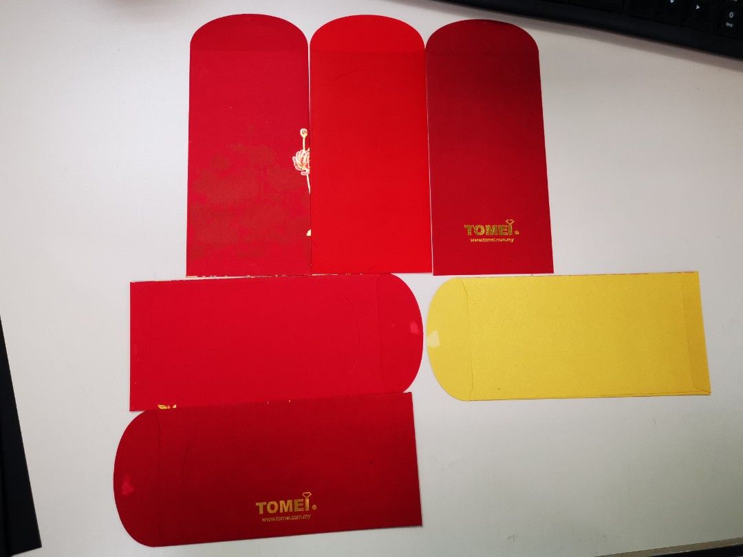 Tomei Ang Pow / Red Packet / Sampul Duit Raya, Hobbies & Toys ...