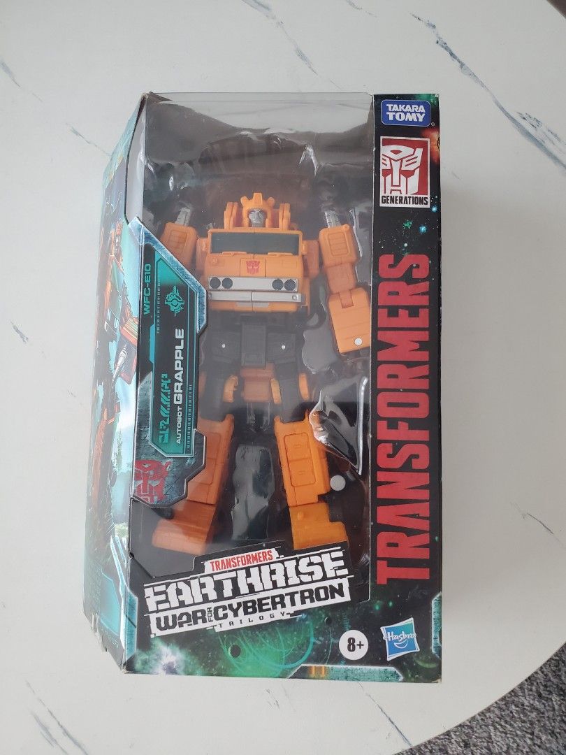 Transformers earthrise grapple war for cybertron masterpiece mpm autobot optimus wfc-e10 tomy gi ...