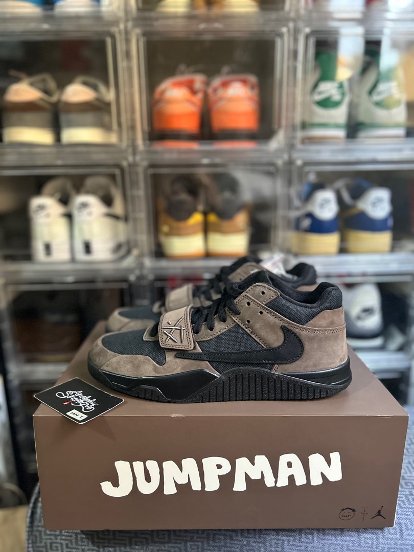 Travis Scott Jumpman Jack Mocha, Men's Fashion, Footwear, Sneakers on ...