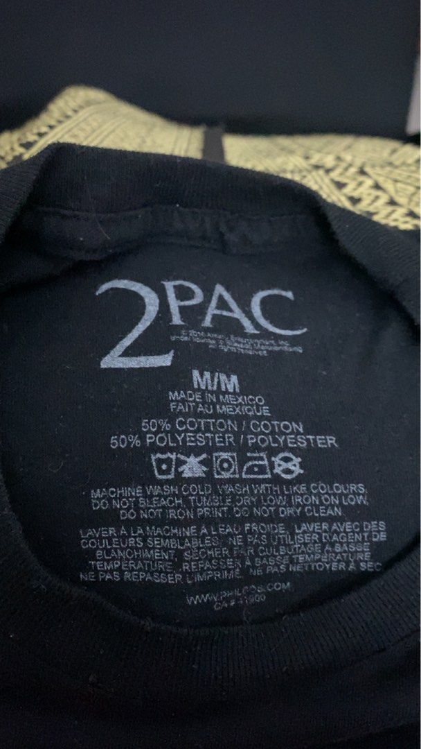 Tupac Shakur Middle Finger, Men's Fashion, Tops & Sets, Tshirts & Polo ...
