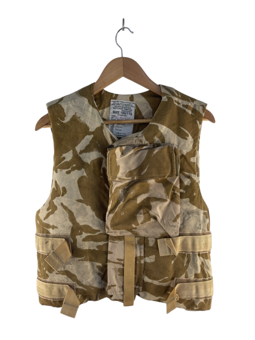 Vintage Combat Body Armour Military Camo Vest, Men's Fashion, Coats ...