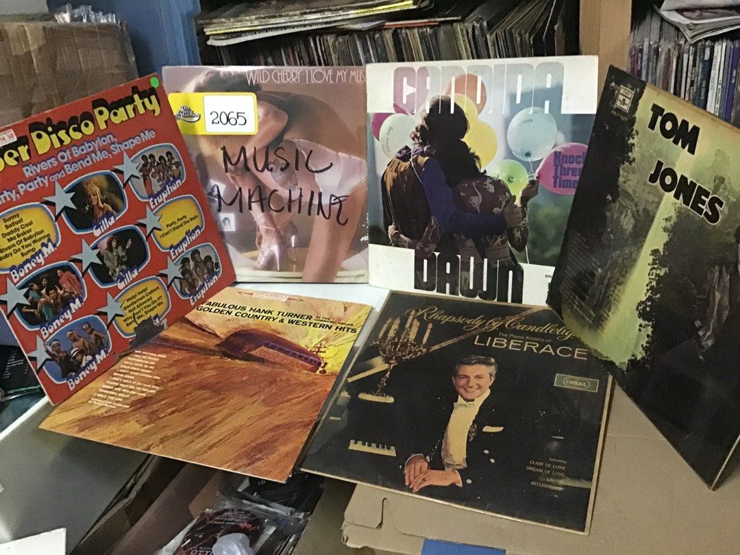 VINTAGE LP Wild Cherry Super Disco Party Hank Turner Liberace Dawn Tom ...