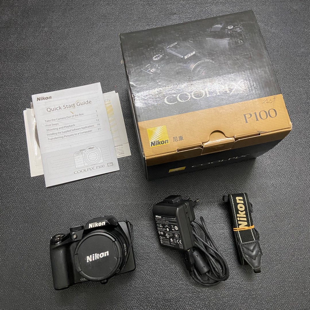 Vintage Nikon Coolpix P100 Digital CCD Camera, Photography, Cameras on Carousell