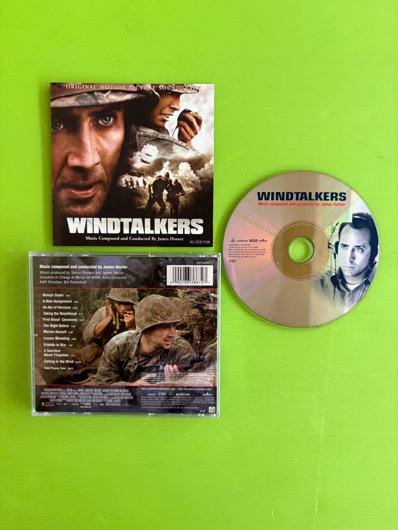 Windtalkers Original Motion Picture Soundtrack CD By James Horner CD ...