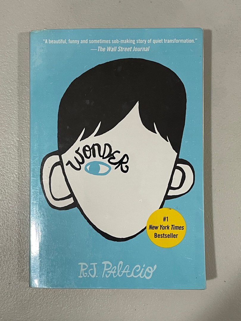 Wonder by RJ Palacio, Hobbies & Toys, Books & Magazines, Fiction & Non ...