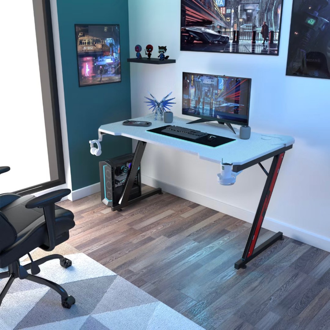 Working Table | Carbon fibre Console Games Table | Computer Table ...