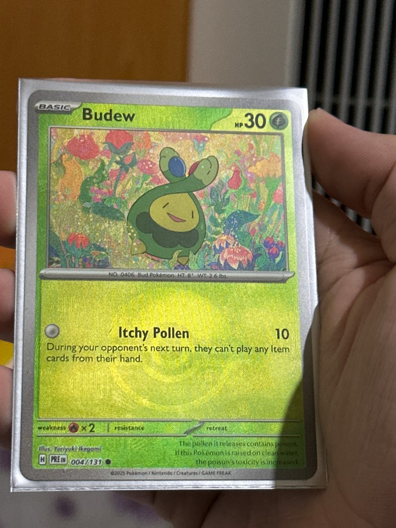 [WTS] Prismatic Evolution Budew PB rh, Hobbies & Toys, Toys & Games on ...