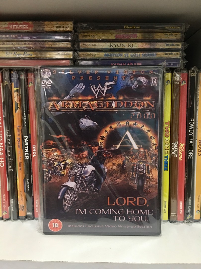 WWE WWF WRESTLING GUSTI NONE ORIGINAL SILVER VERSION PIRATE DVD NEW ...