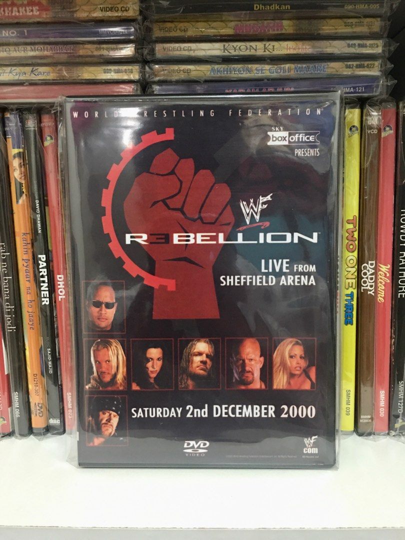 WWE WWF WRESTLING GUSTI NONE ORIGINAL SILVER VERSION PIRATE DVD NEW ...