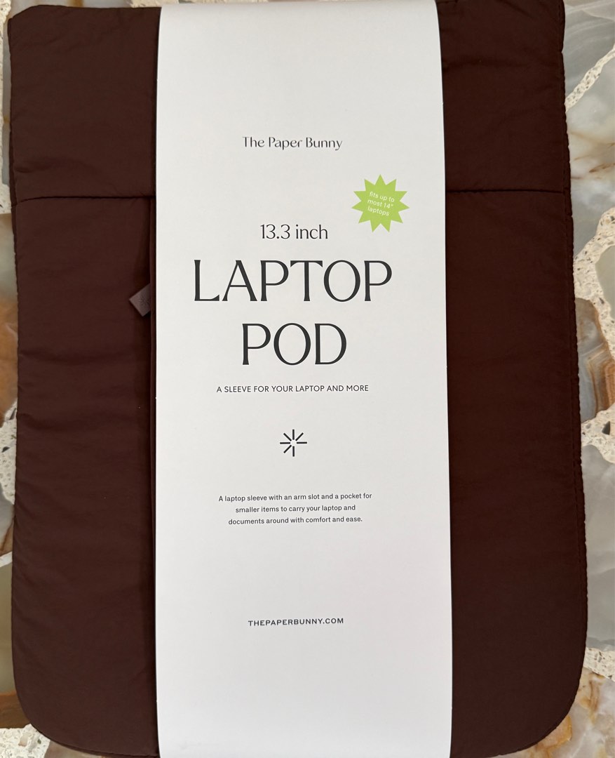 13 Inch Laptop Pod Mocha The Paper Bunny, TPB, Computers & Tech, Parts ...