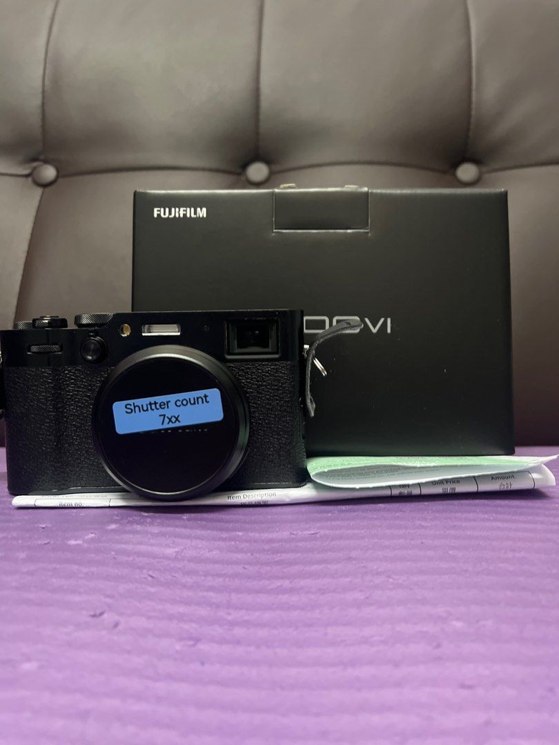 剛剛一月買 完美無瑕 全套有盒 香港行貨 一年零三個月保養 Fujifilm X100VI X100 VI X100 6 X1006 第六代 ...