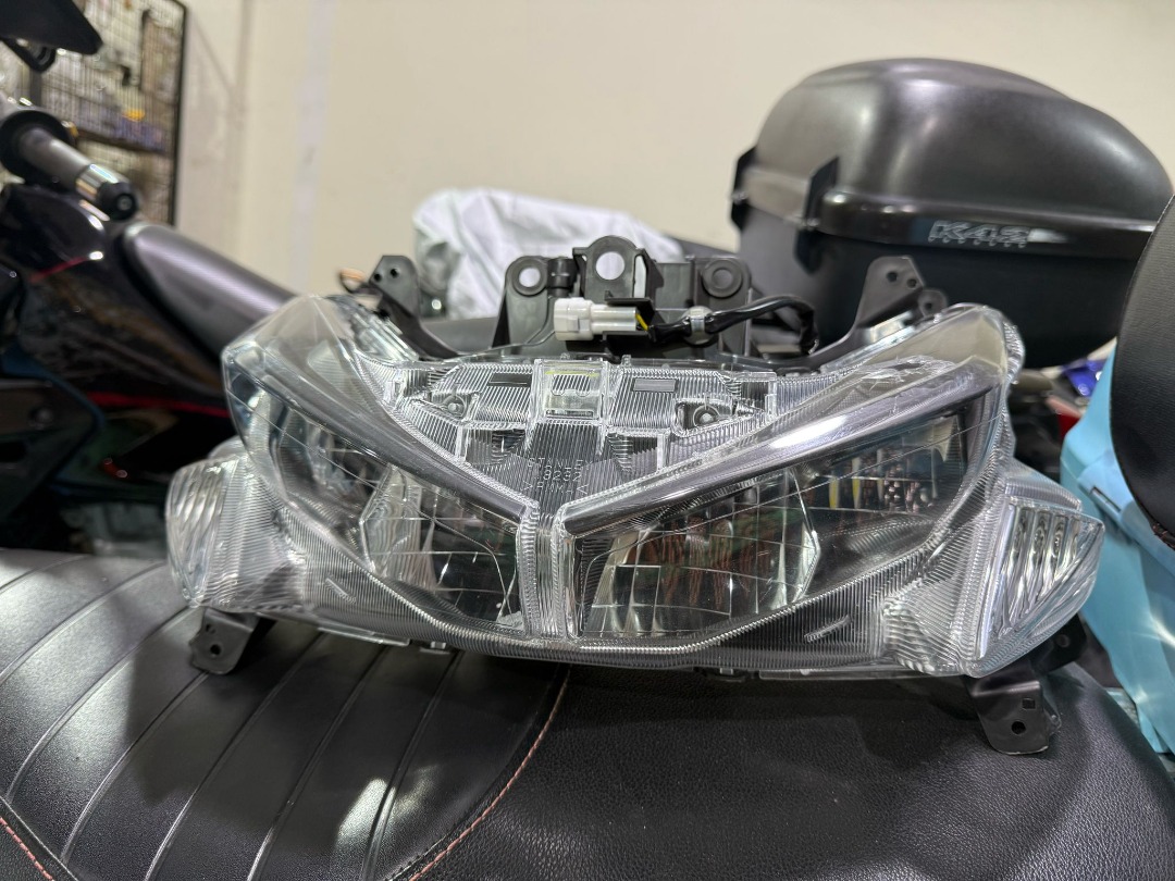 Aerox V1 headlight, Motorcycles, Motorcycle Accessories on Carousell