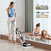 Aigostar Wet Dry Vacuum Cleaner Cordless, All in One Vacuum-Black ...