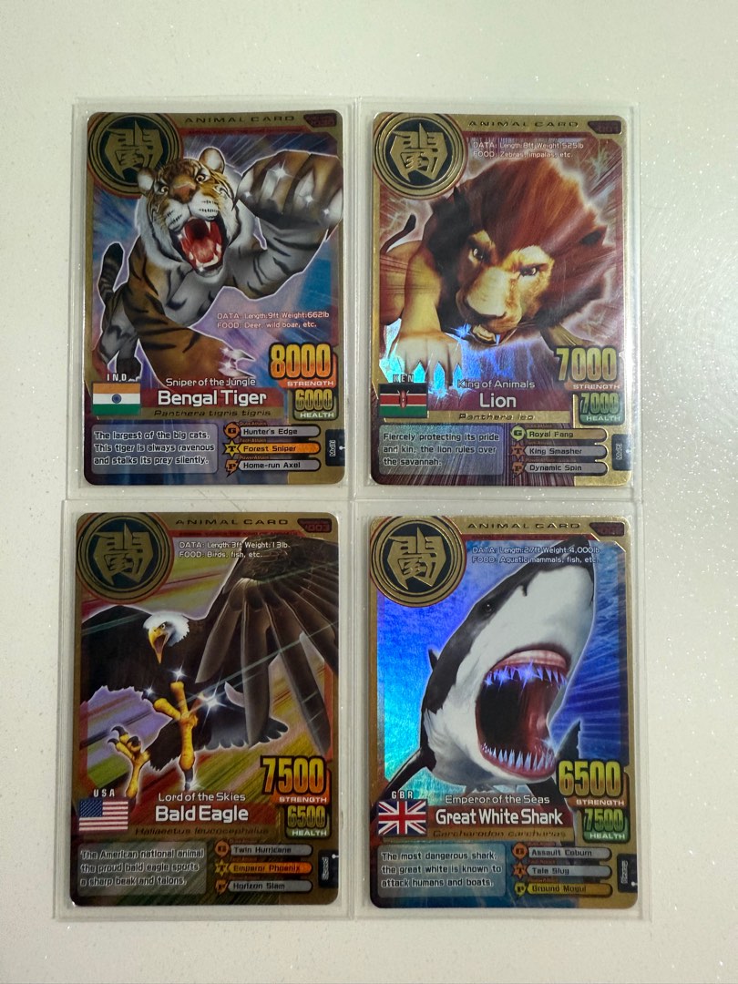 Animal Kaiser Plus Version 1 Gold Rare Card, Hobbies & Toys, Toys ...