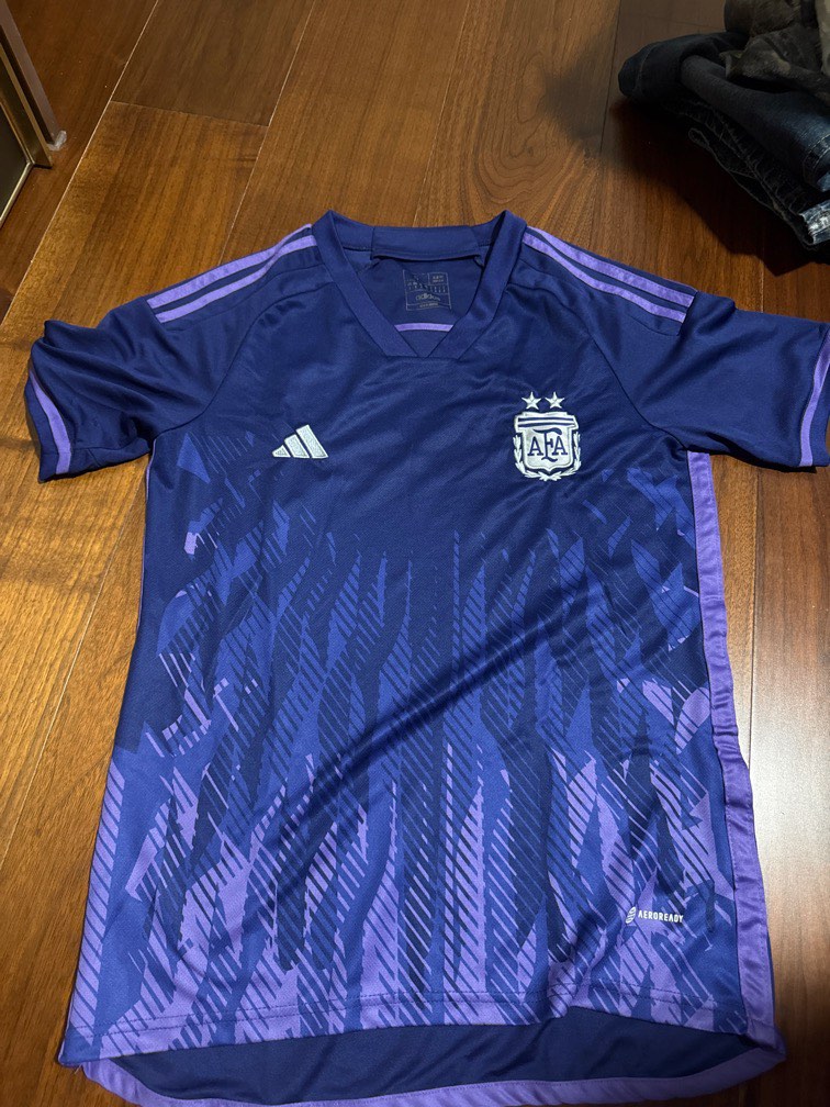 argentina away kit, Men's Fashion, Activewear on Carousell