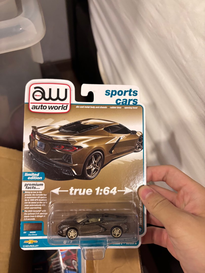 Autoworld corvette c8, Hobbies & Toys, Toys & Games on Carousell