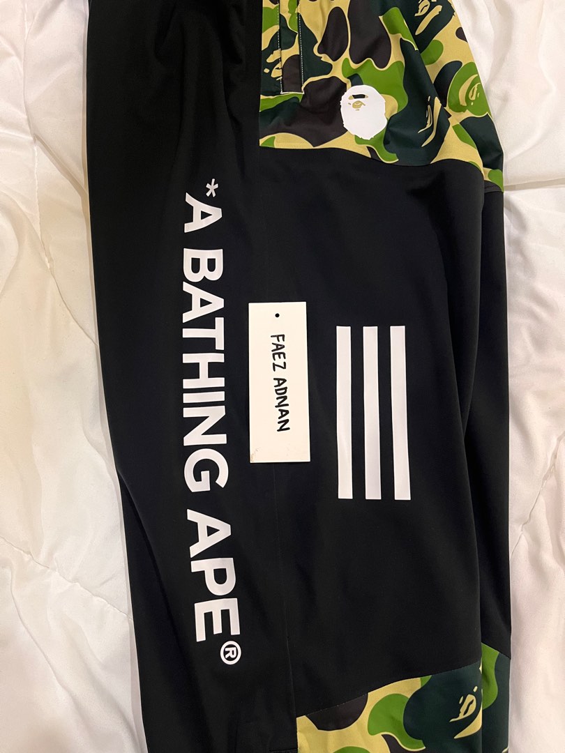 Bape x adidas bathing ape pants, Men's Fashion, Bottoms, Joggers on ...
