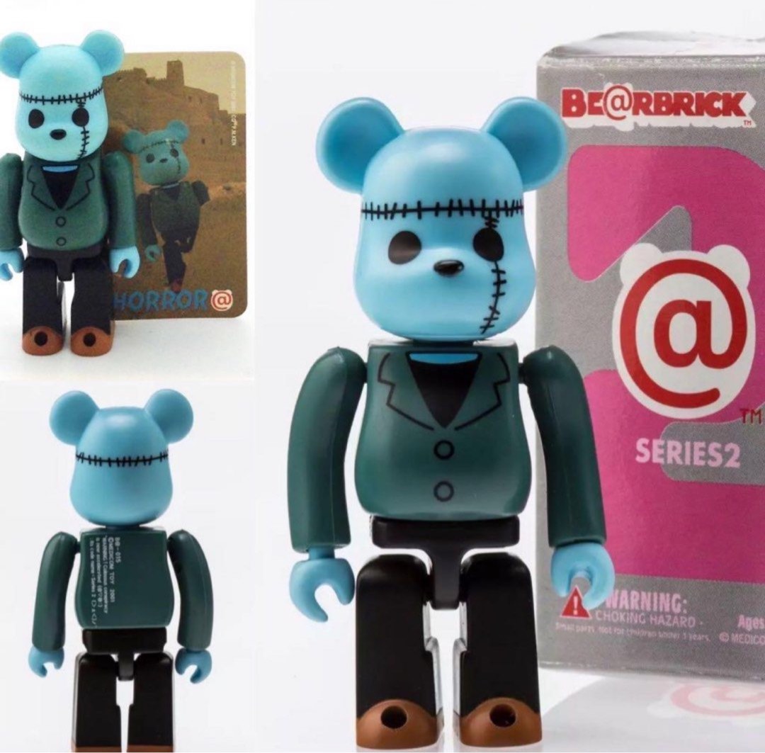 Bearbrick Series 2 Medicom Toys | Horror 100% Bearbrick figure (Rare ...