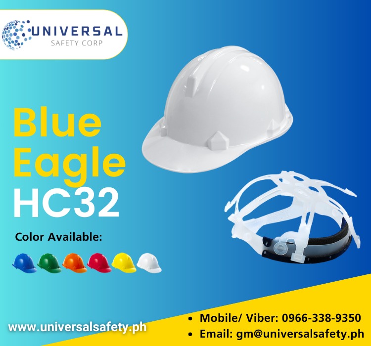 Blue Eagle HC32 Safety Helmet Hardhat Construction Helmet, Commercial ...