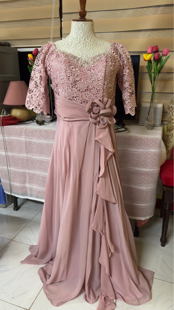 Blush Pink Mother of the Bride Dress/ Principal & Secondary Sponsor ...