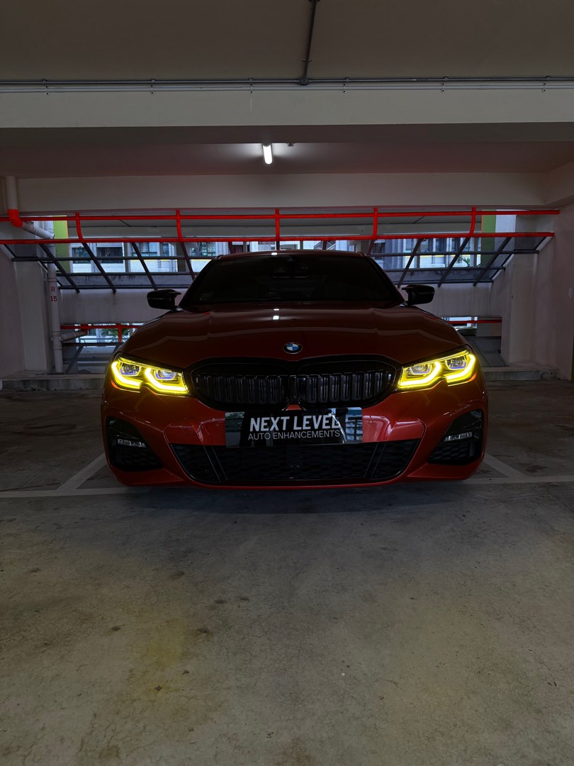 BMW G20 Dual Color CSL Yellow Headlamps, Car Accessories, Accessories ...