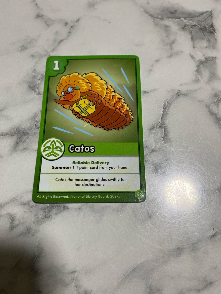 Book bugs 5 bookbug rare normal card #66 Catos, Hobbies & Toys, Toys ...