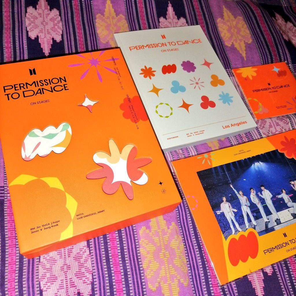 BTS Permission to Dance Concert in the US PTD on Stage Digicode DVD ...
