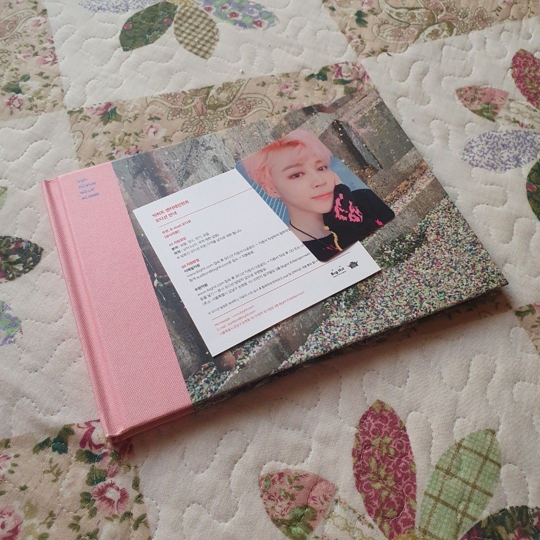 BTS YOU NEVER WALK ALONE YNWA ALBUM PINK VER. JIMIN PC, Hobbies & Toys ...