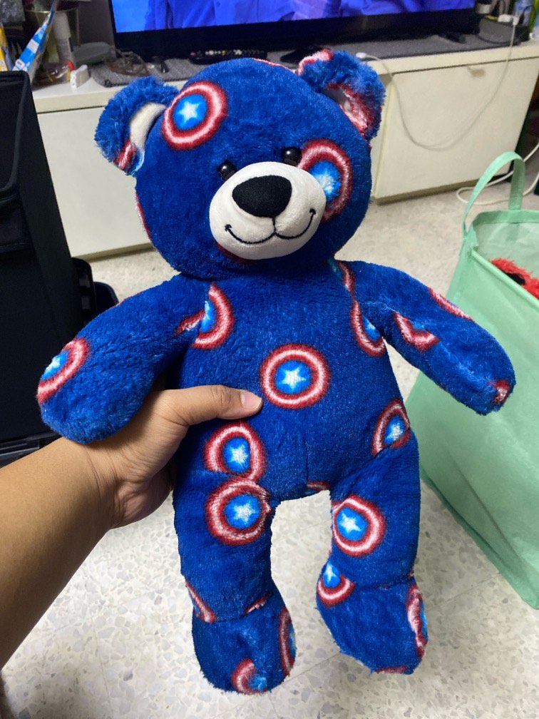 Build A Bear Captain America LE Plush, Hobbies & Toys, Toys & Games on ...