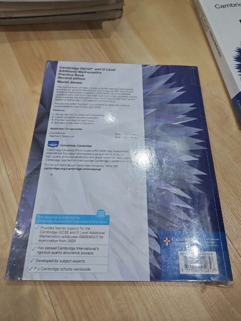 Cambridge IGCSE and O Level Additional Mathematics PRACTICE BOOK 2nd Edition, Hobbies & Toys ...