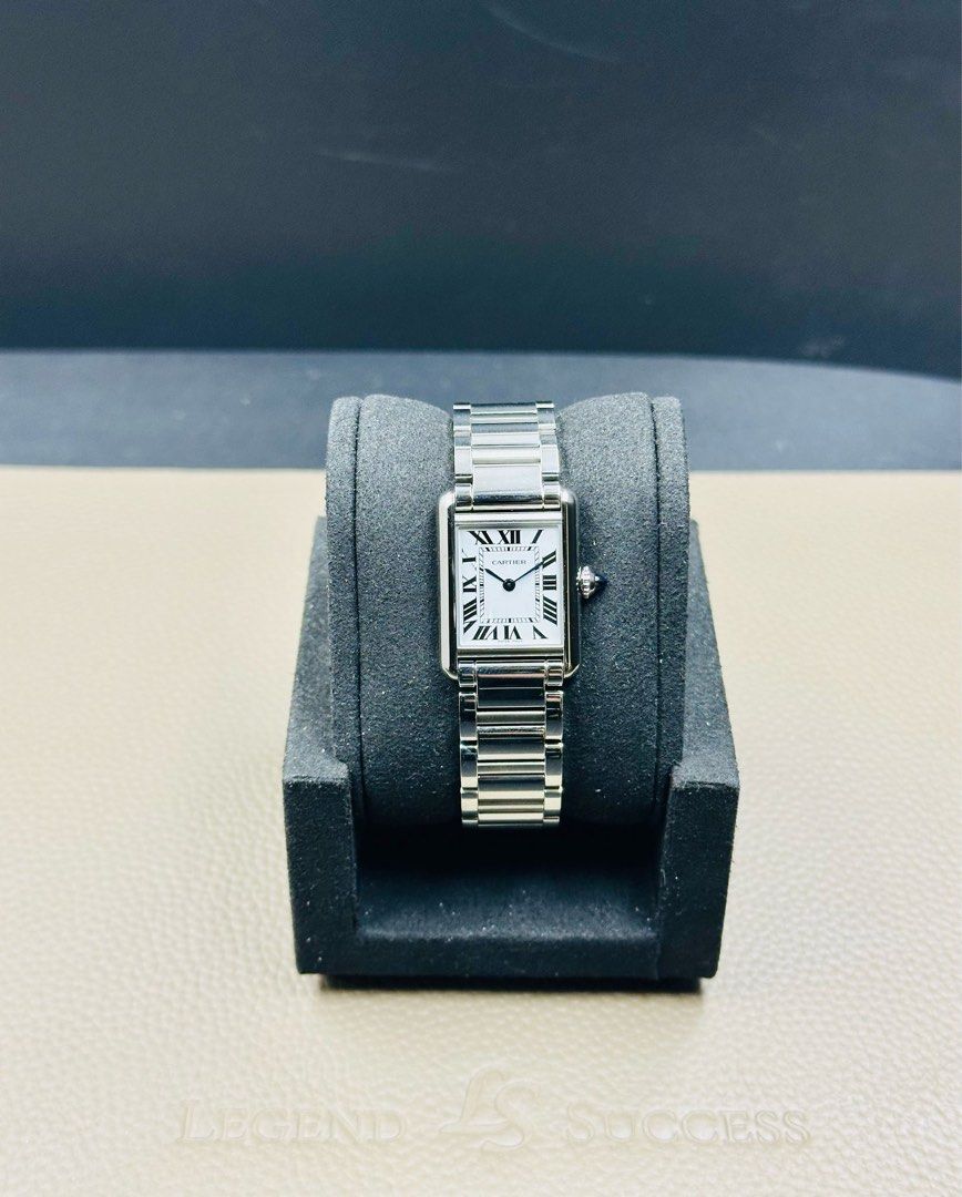 Cartier Tank Must Small Model WSTA0051, 名牌, 手錶 - Carousell