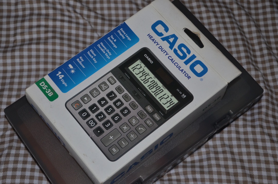 Casio DS-3B Heavy Duty Calculator, Everything Else, Others on Carousell