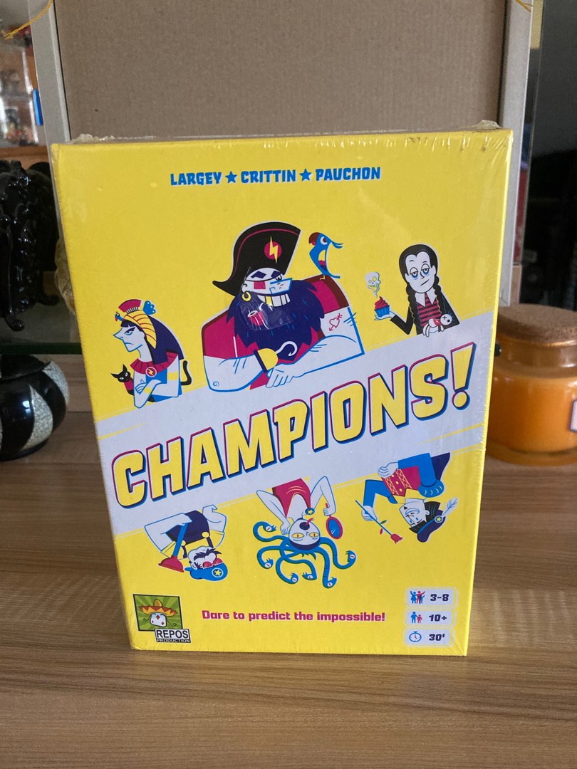 Champions Boardgame (Original), Hobbies & Toys, Toys & Games on Carousell