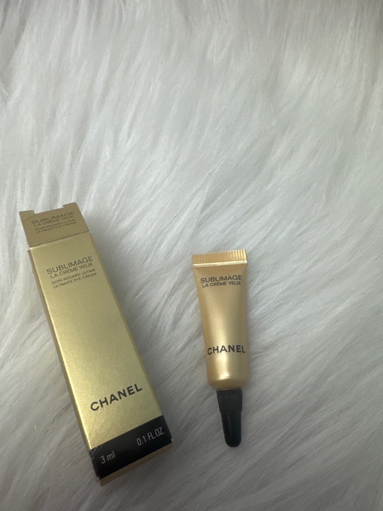 Chanel sublimage la creme yeux eye cream 3ml, Beauty & Personal Care, Face, Face Care Products ...
