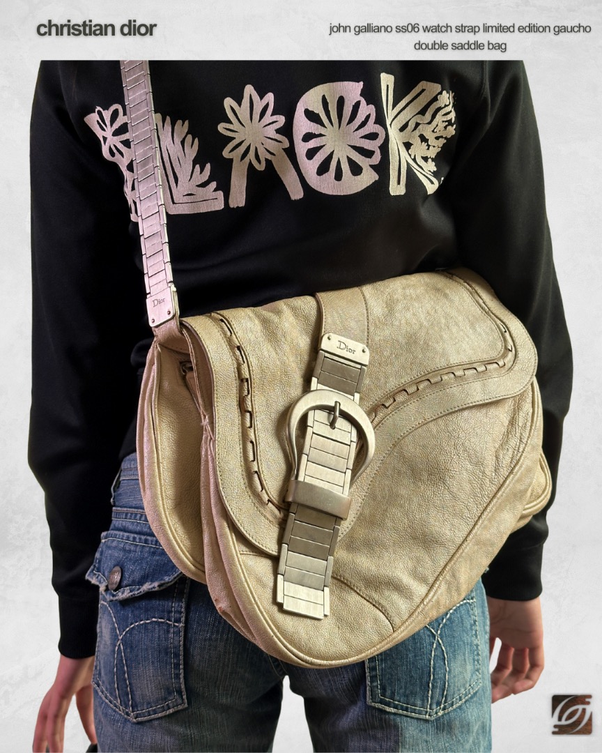 Christian Dior by John Galliano SS06 Limited Edition Gaucho Oyster ...