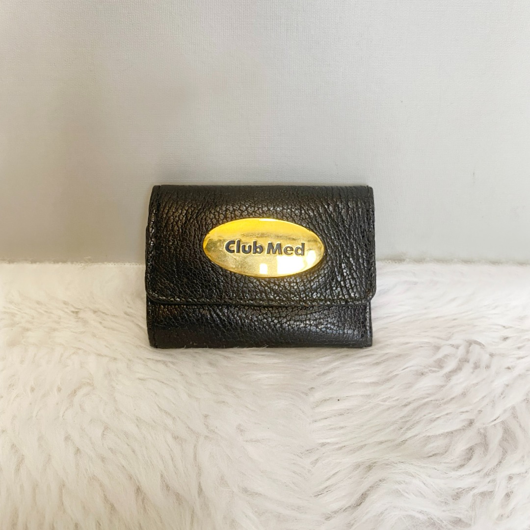 Club Med Black Leather Key Holder Case, Men's Fashion, Watches ...