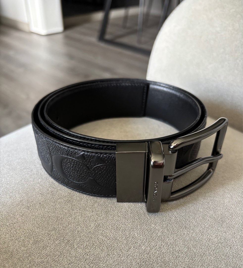 Coach Reversible Belt, Men's Fashion, Watches & Accessories, Belts on ...