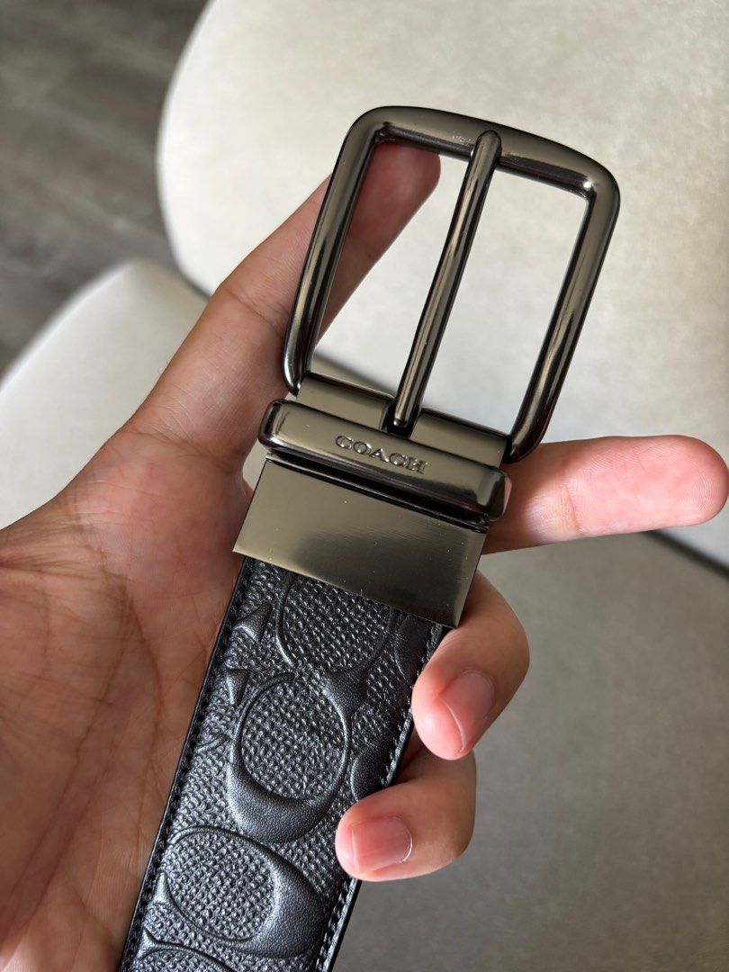Coach Reversible Belt, Men's Fashion, Watches & Accessories, Belts on ...